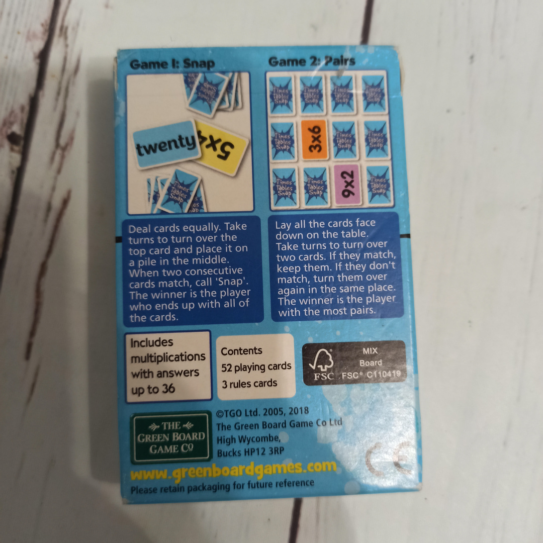 Gra Time Tables do nauki mnożenia z liczbami po angielsku > Edu Pszczółka